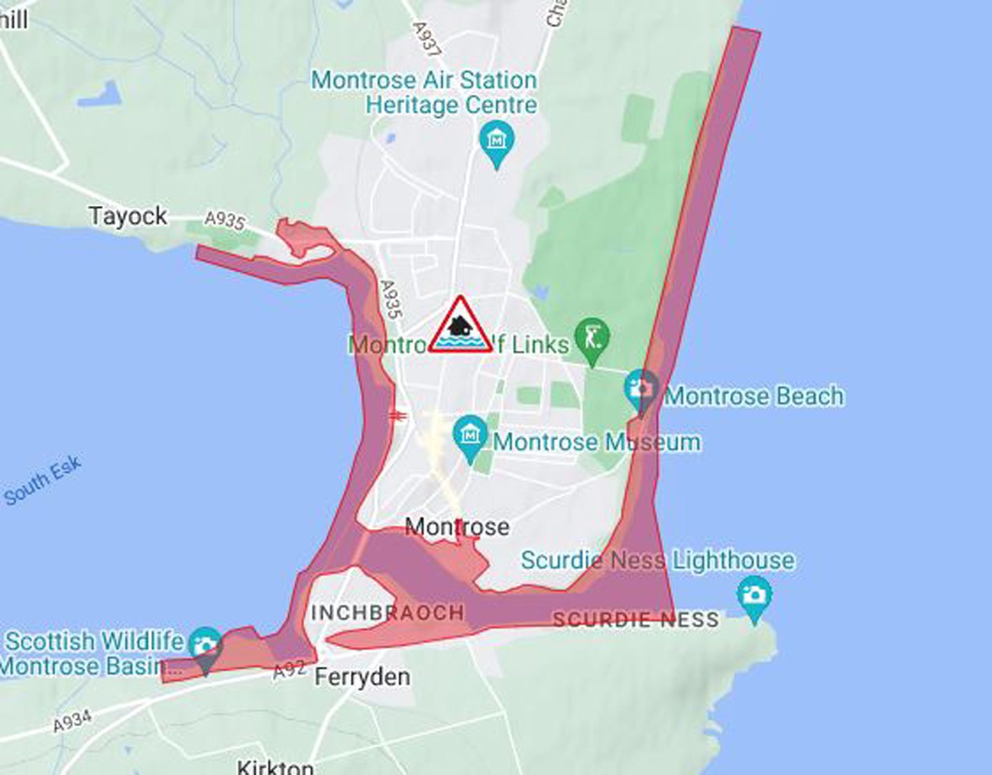 Montrose hit with flood warning as locals urged to 'act now'