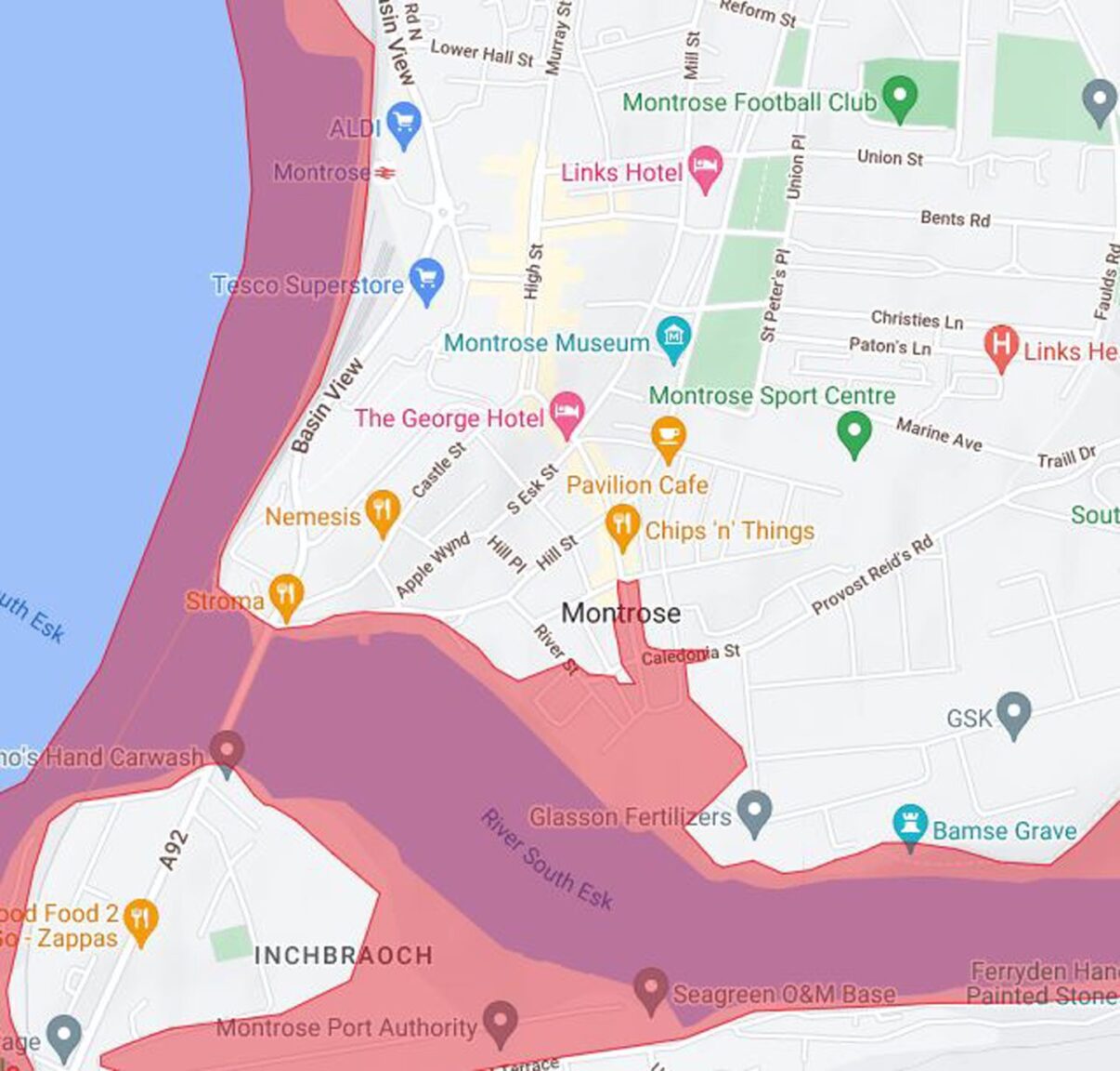 Montrose hit with flood warning as locals urged to 'act now'