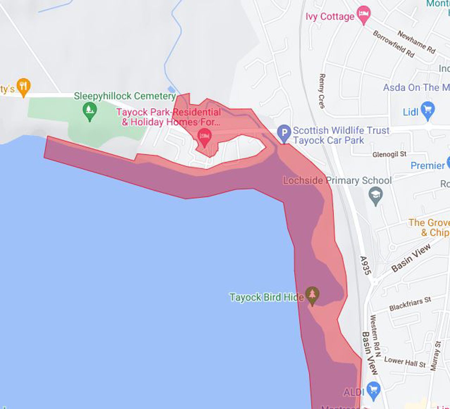 Montrose hit with flood warning as locals urged to 'act now'