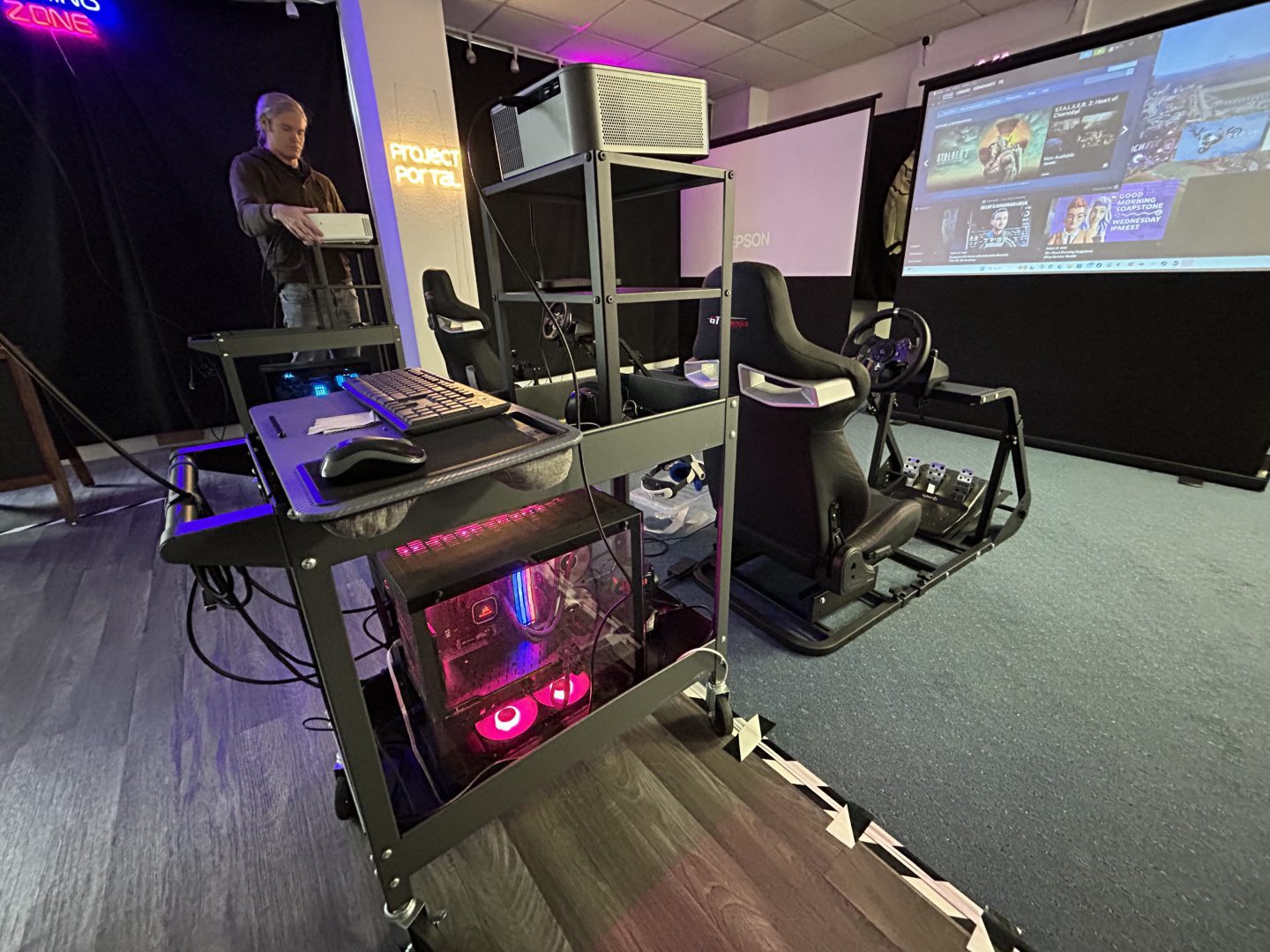 Virtual reality gaming arcade Project Portal unveiled in Kirkcaldy