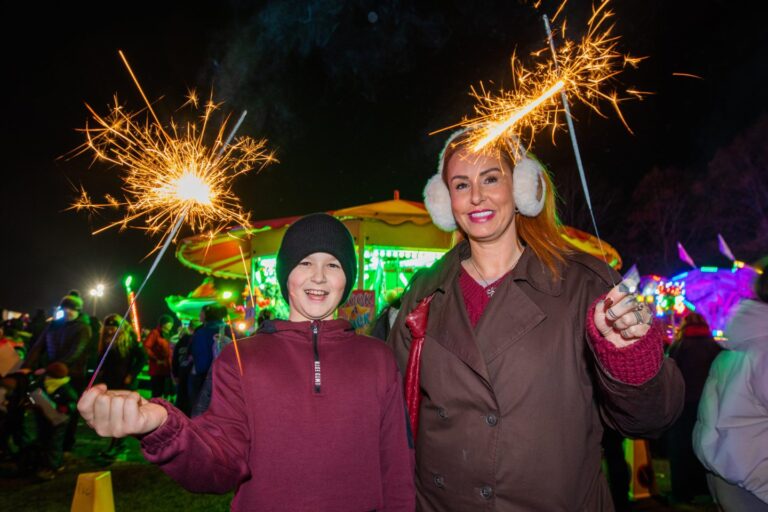 Perth bonfire night: Best pictures as crowds flock to fireworks