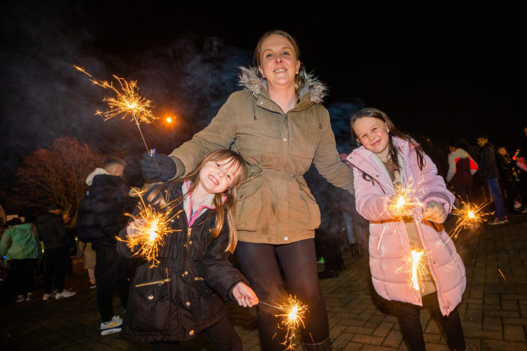 Perth bonfire night: Best pictures as crowds flock to fireworks