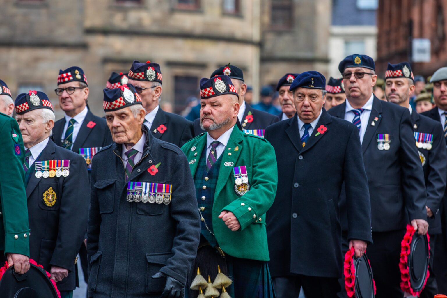 Stirling Remembrance parade: Moving photos from the event