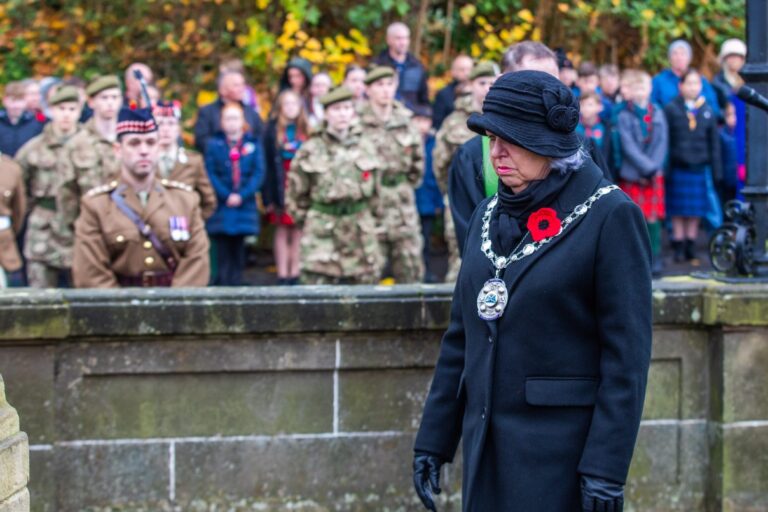 Stirling Remembrance parade: Moving photos from the event
