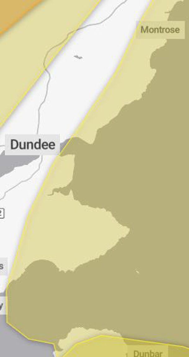 Storm Bert: Weather warnings for Angus, Perth, Fife, and Stirling