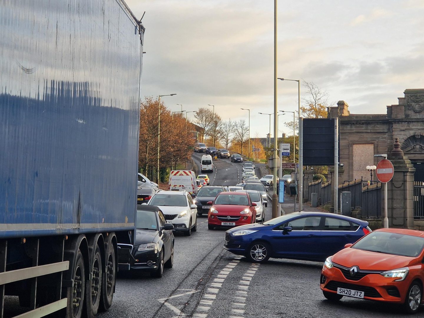 Delays in Dundee city centre due to incident on Tay Road Bridge