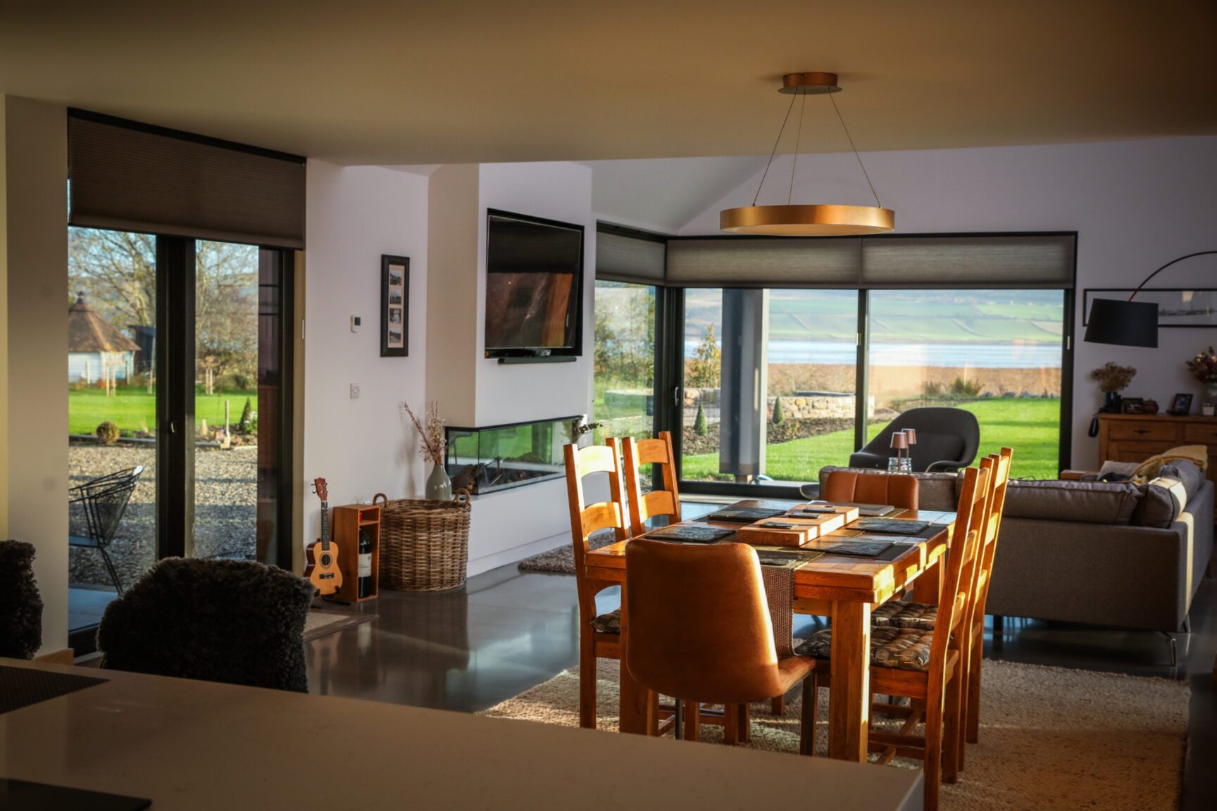 Stunning new build Carse of Gowrie home has amazing Tay views