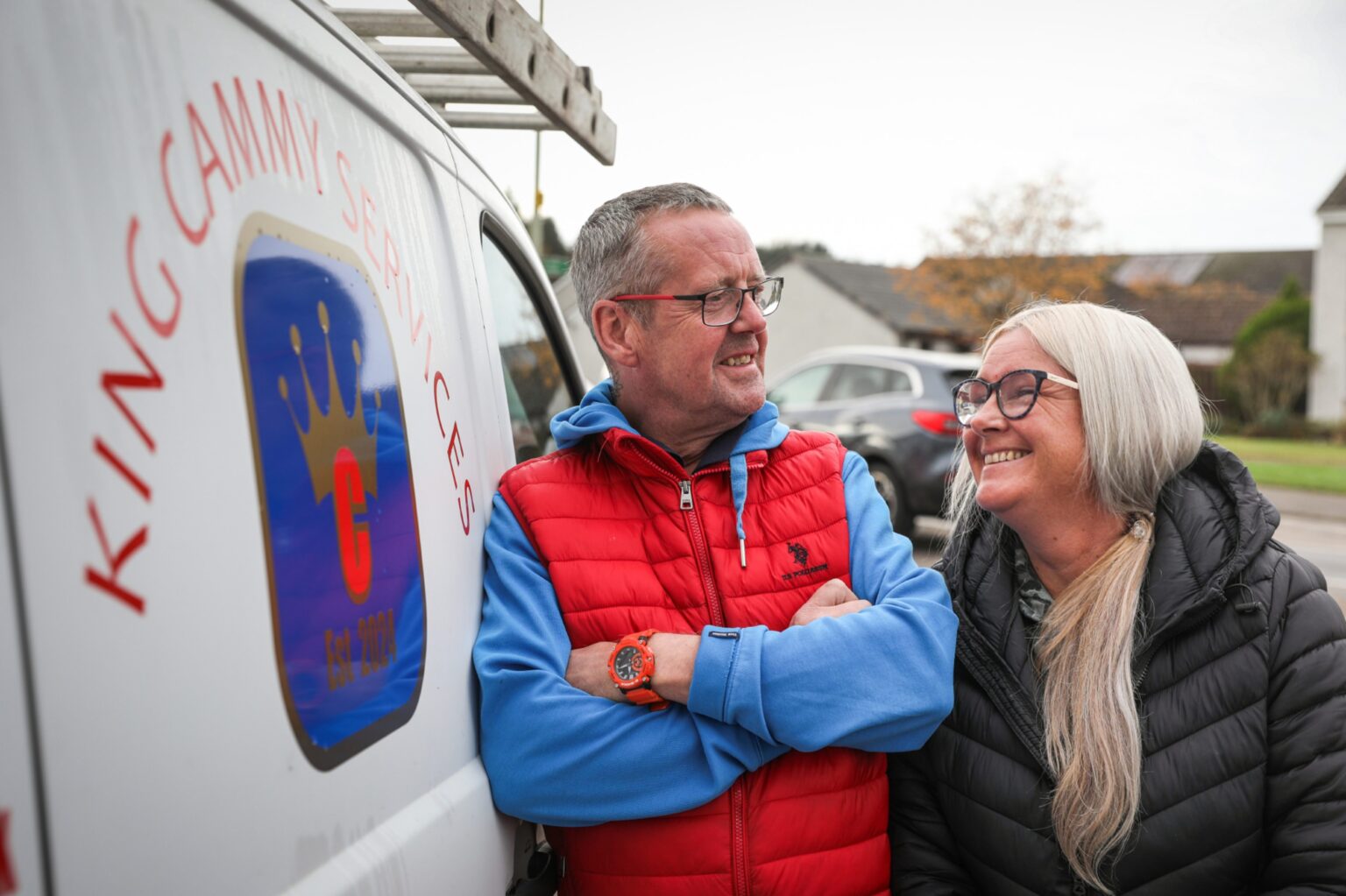 Murdered Cameron Rae's Perth parents start window-cleaning firm