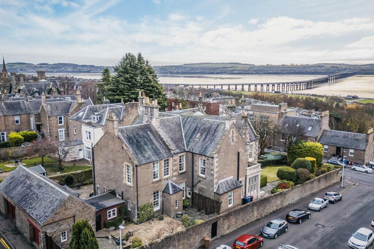 Victorian villa on Dundee's Perth road with River Tay views for sale