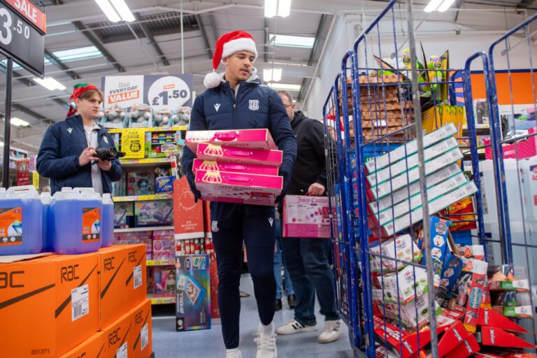 Photo gallery: Dundee players join Help for Kids Christmas appeal