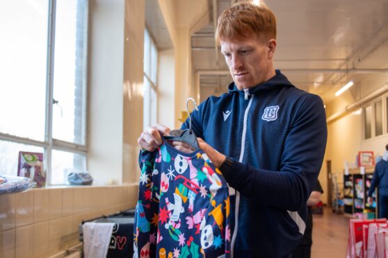 Photo gallery: Dundee players join Help for Kids Christmas appeal