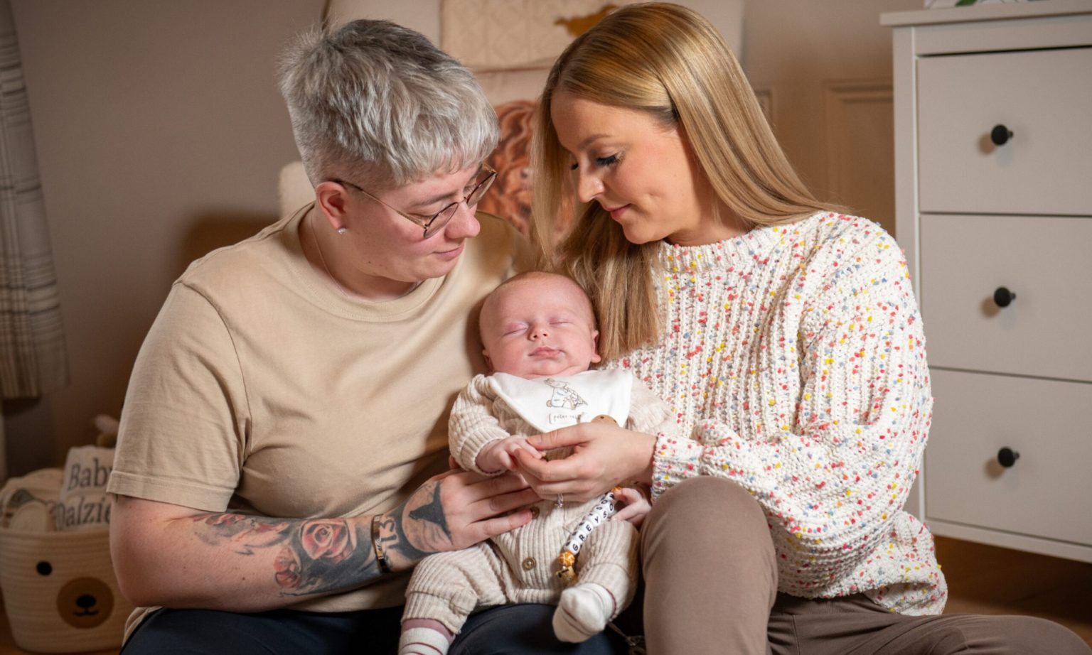 Broughty Ferry mums' joy after long IVF wait for baby Greyson