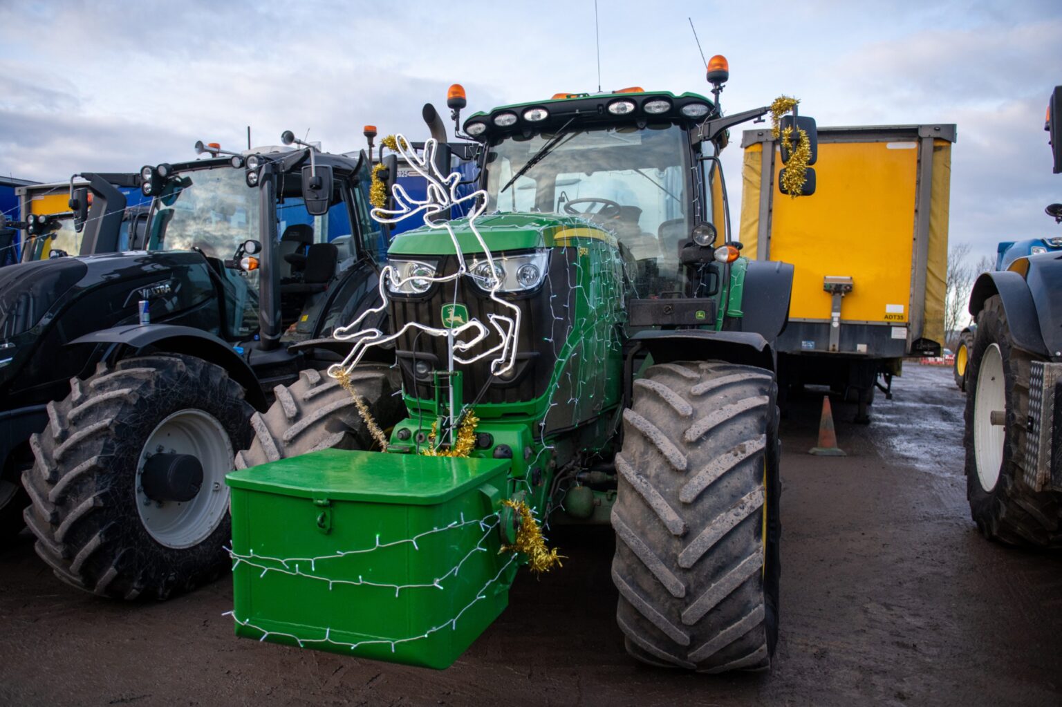 Great pictures from charity tractor run for Broughty RNLI