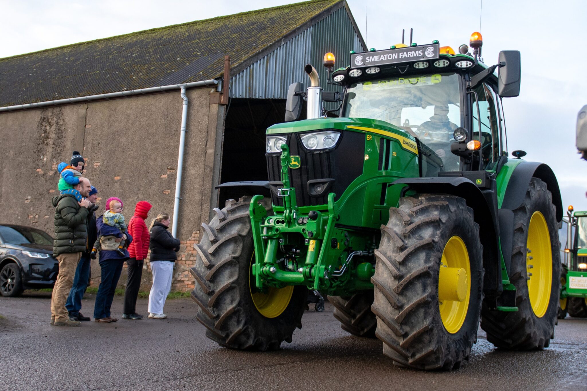 Great pictures from charity tractor run for Broughty RNLI