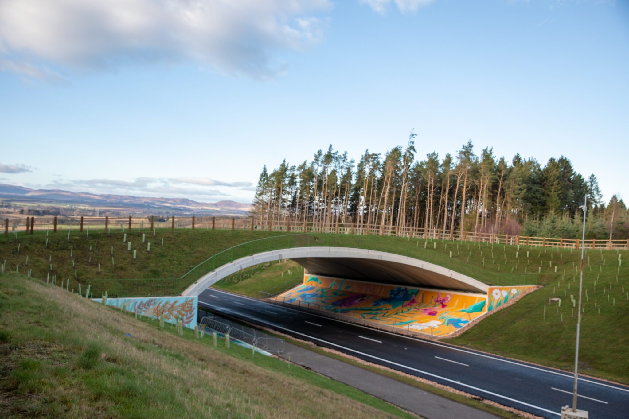 Scone green bridge brings Cross Tay Link Road a step closer