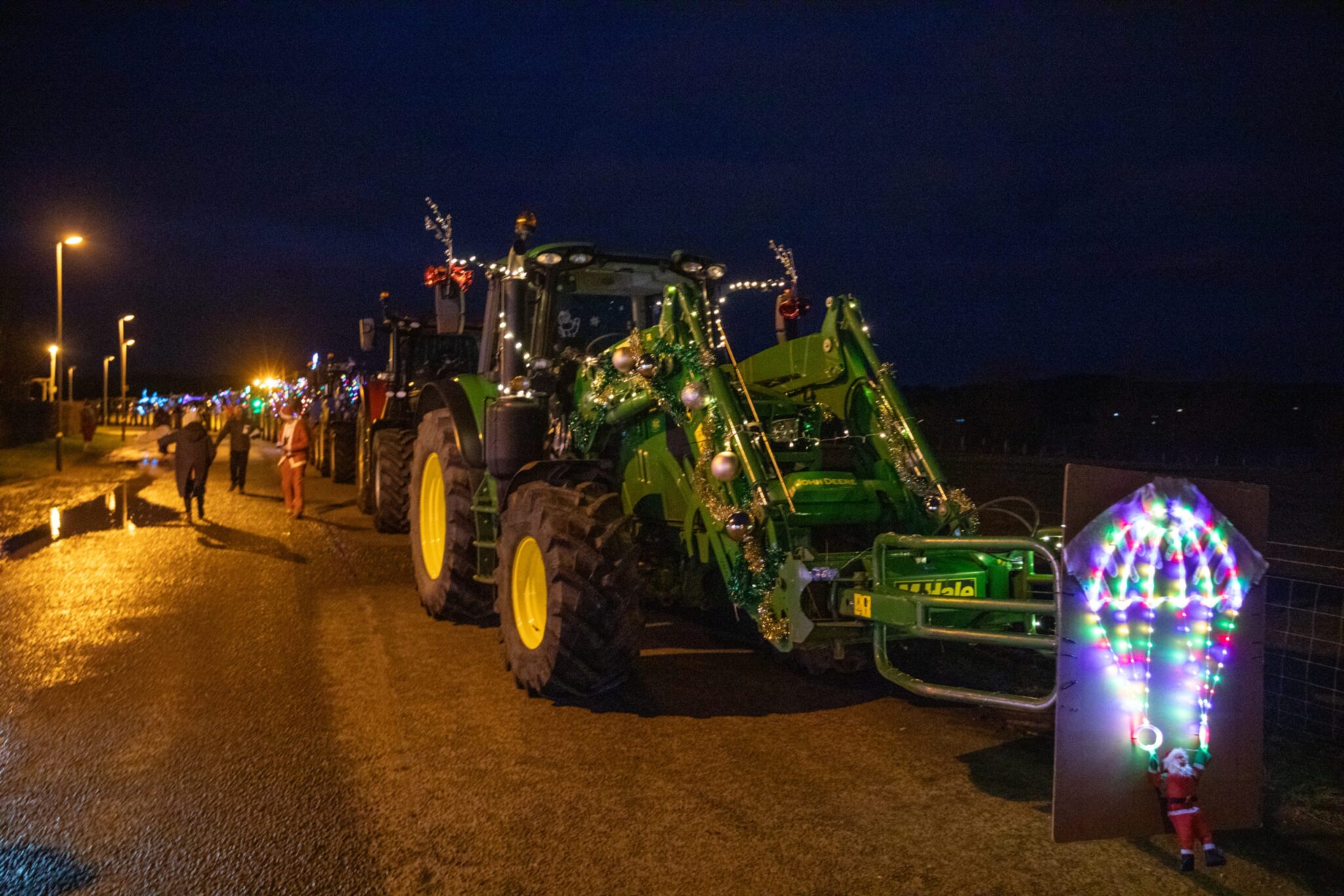 In pictures: Stirlingshire charity tractor run takes to the road