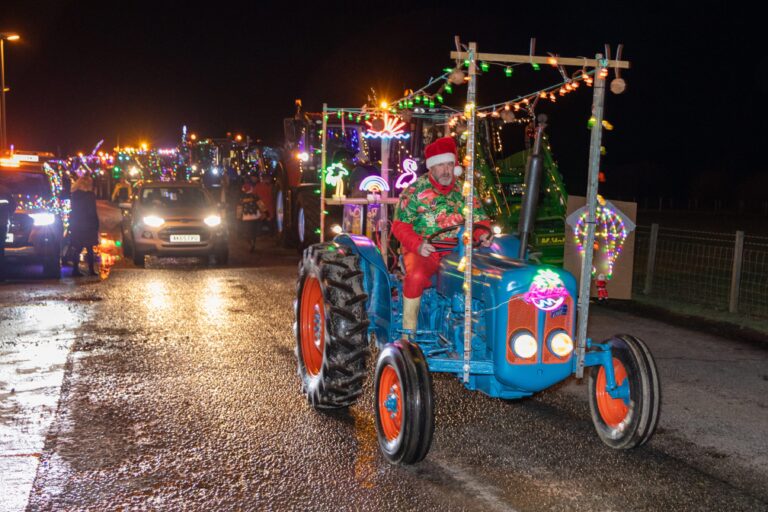 In pictures: Stirlingshire charity tractor run takes to the road