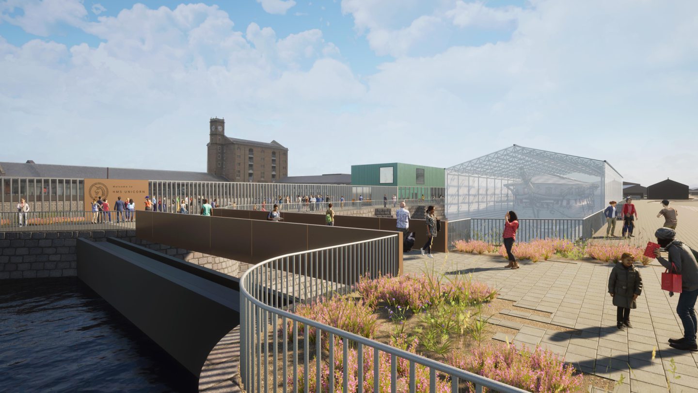 Bold new £30m vision puts Dundee’s HMS Unicorn on global stage