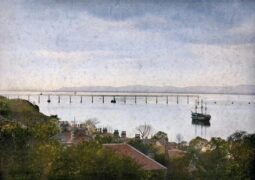 Colour pictures of the Tay Bridge Disaster shown for first time