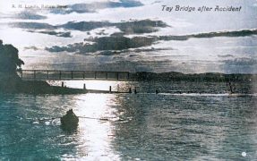 Colour pictures of the Tay Bridge Disaster shown for first time