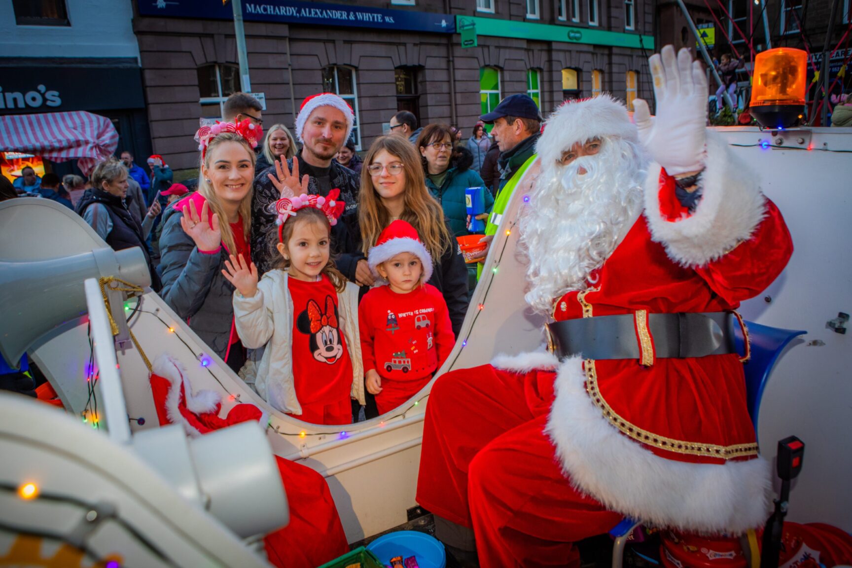 Best pictures from Forfar Christmas light switch-on