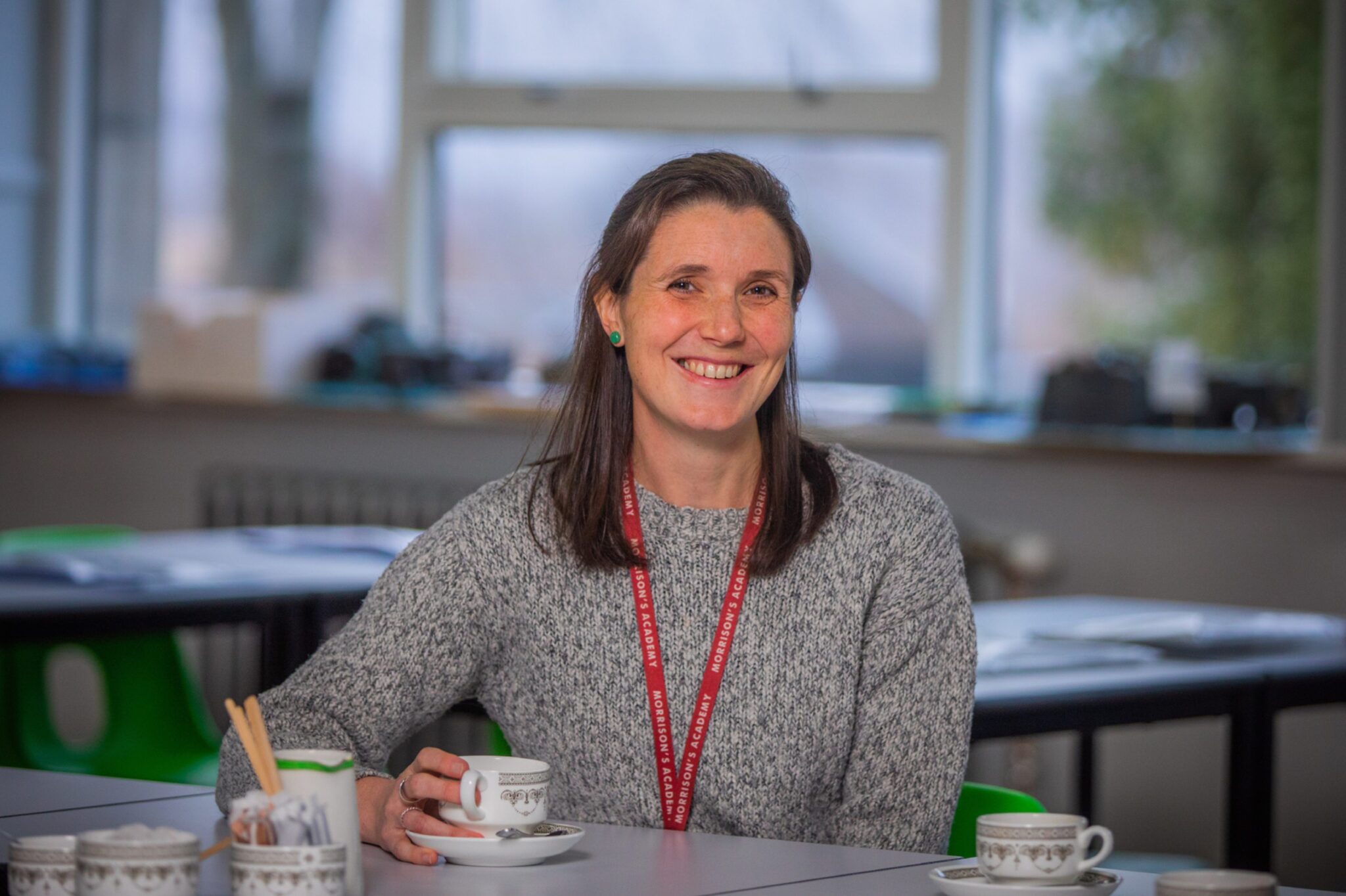 Morrison's Academy in Crieff a noisier place without mobile phones