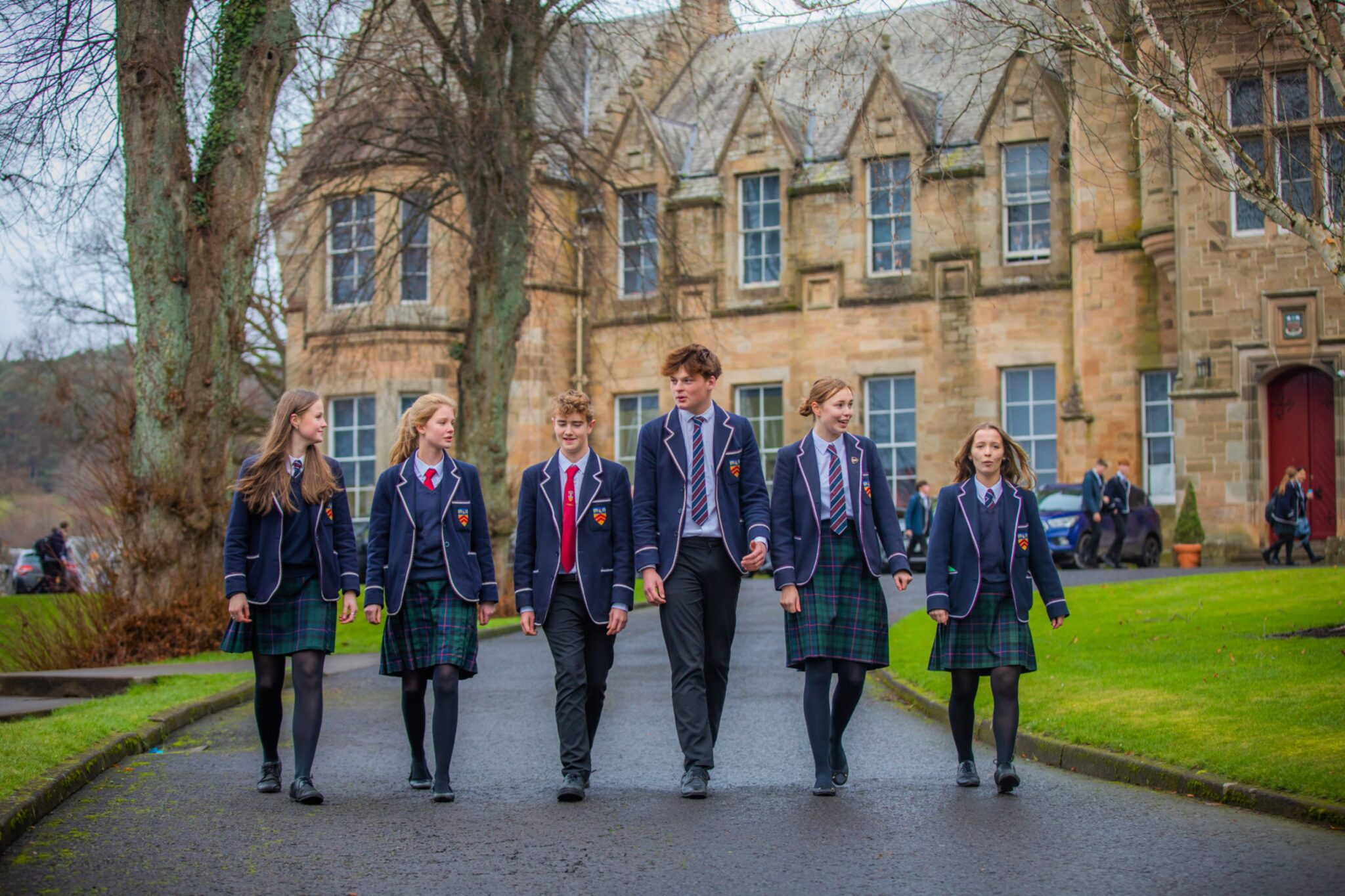 Morrison's Academy in Crieff a noisier place without mobile phones