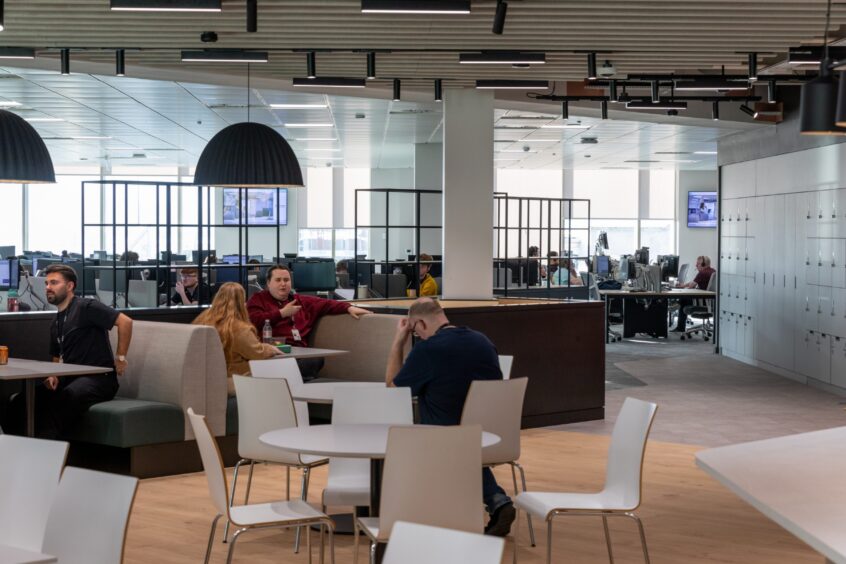 Inside new BT office building for 1,000 Dundee staff