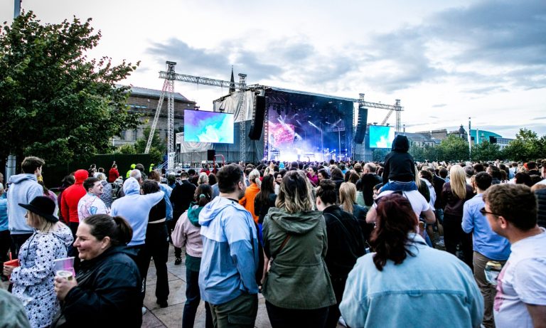 Human League headline 80s Calling! at Dundee Slessor Gardens