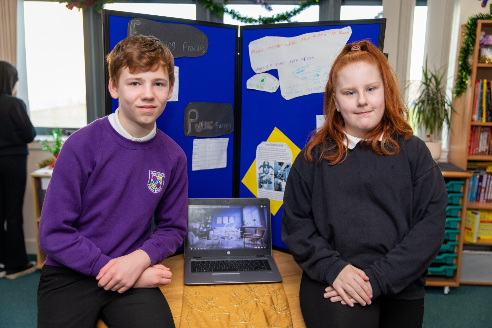 Downfield Primary pupils celebrate 150 years of Dundee school
