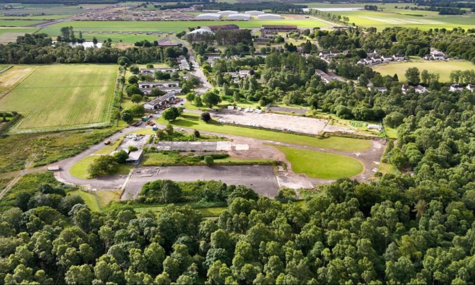 Old American school at RAF Edzell up for sale