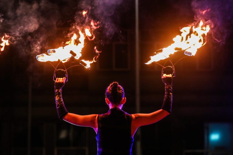 Photo gallery as Dundee Hooley 2024 lights up city centre