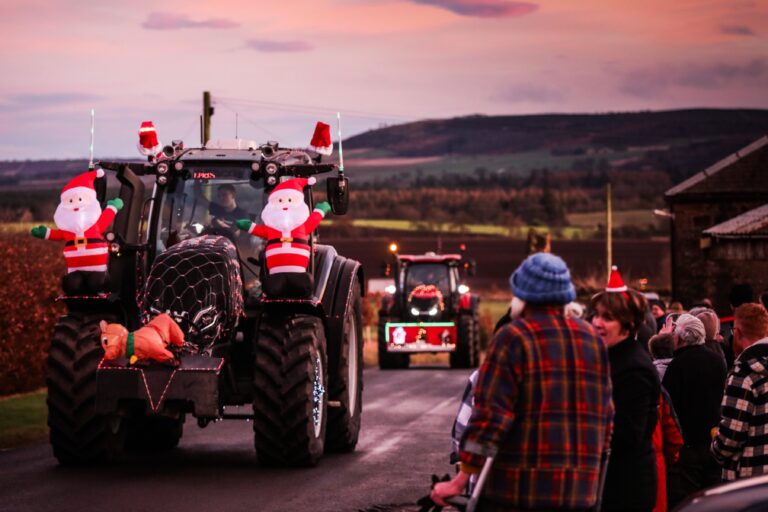 Pictures from Forfar JAC Christmas Eve tractor run fun - The Courier