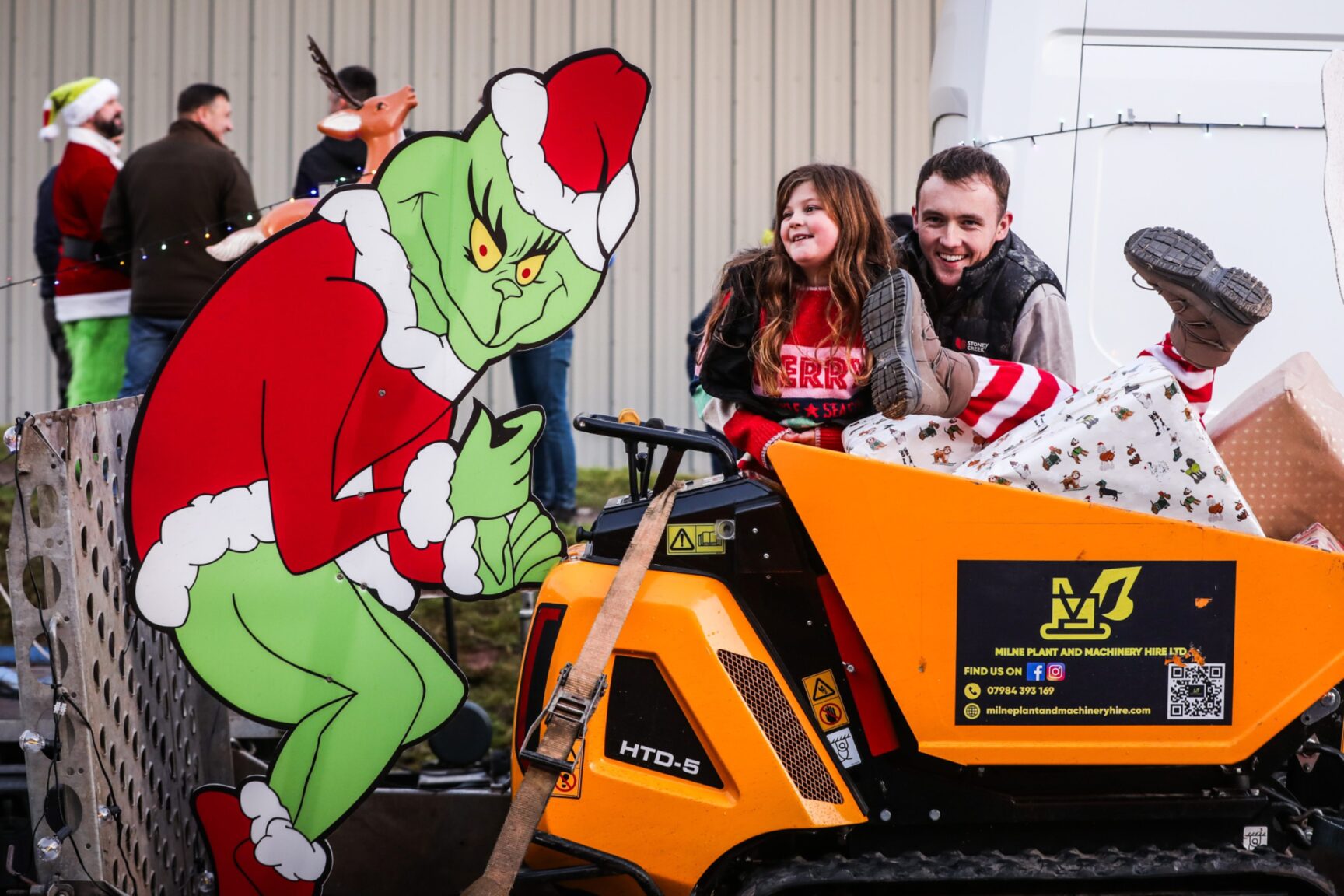 Pictures from Forfar JAC Christmas Eve tractor run fun - The Courier