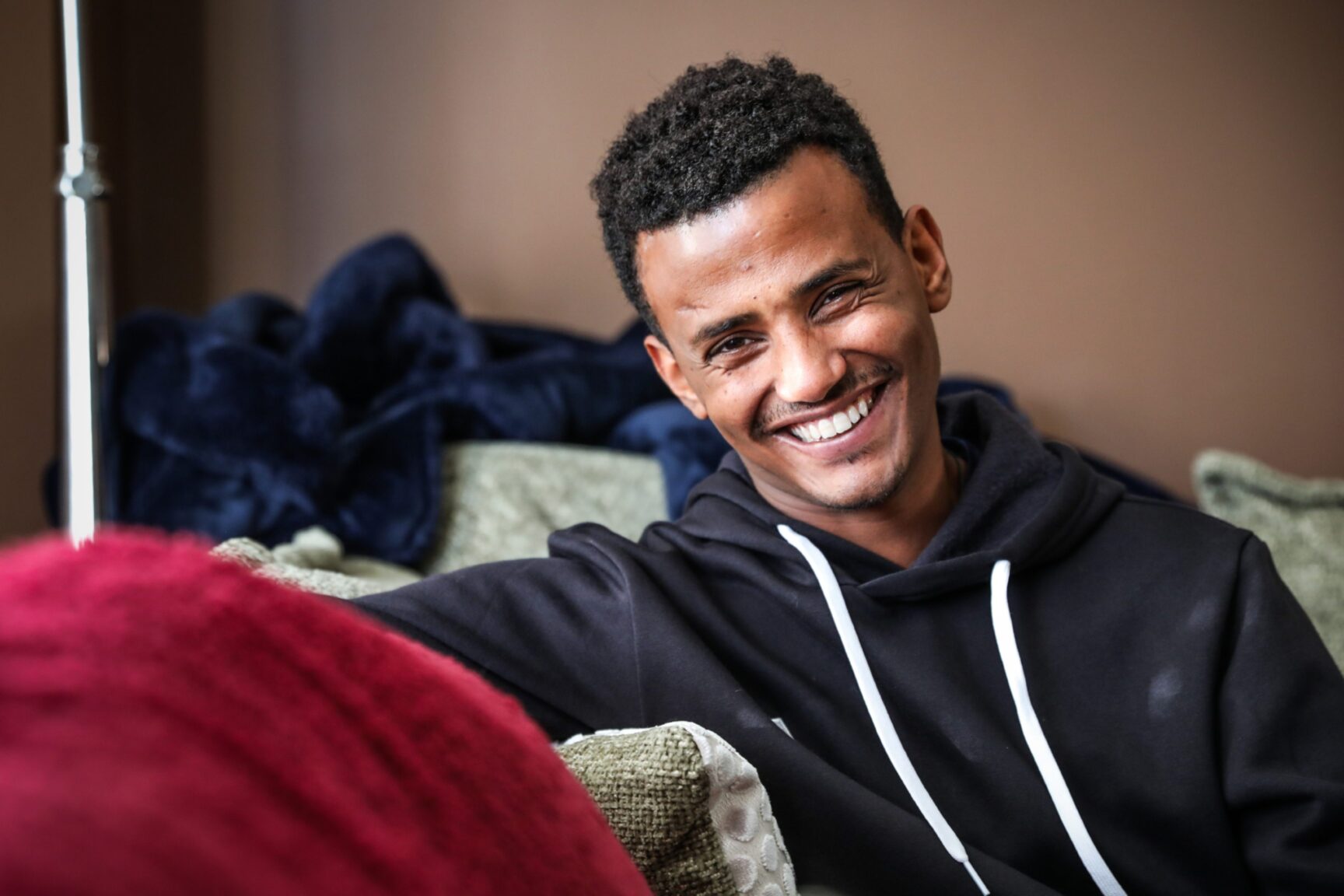 Naod's new Dundee life after arriving as a lone child asylum seeker