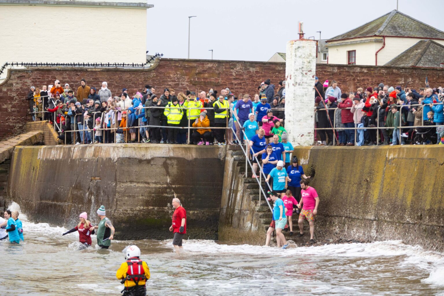 Arbroath New Year's Day Dook in pictures