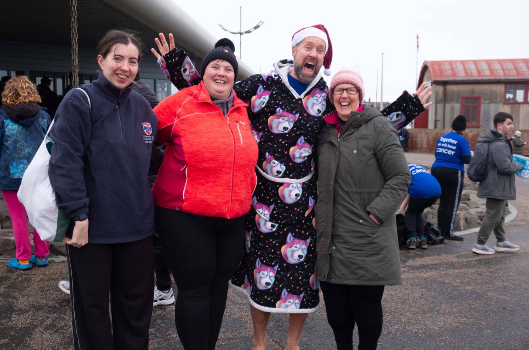 Arbroath New Year's Day Dook in pictures