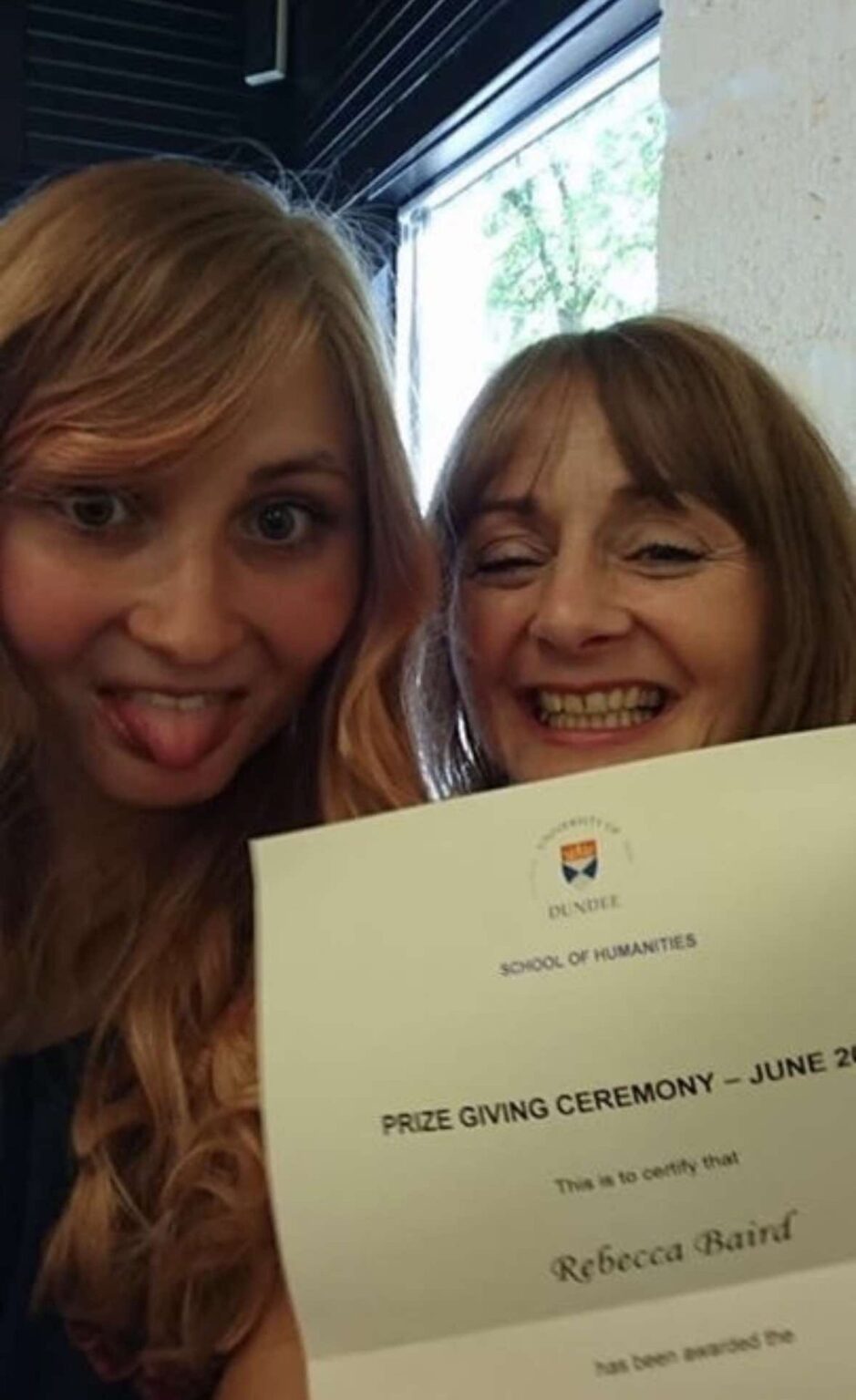 Rebecca Baird: Sad downfall of Dundee University