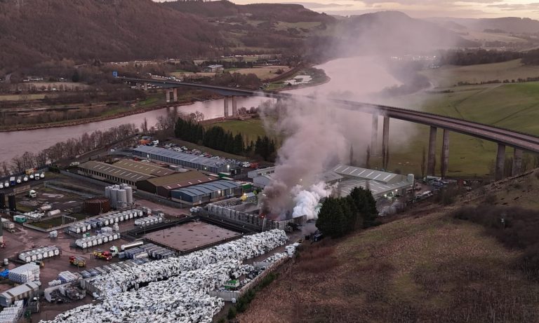 Perth fire: Waste firm Enva's apology after Friarton Bridge chaos
