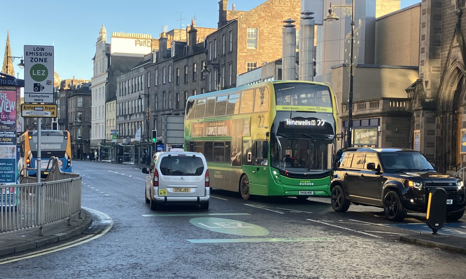 Dundee Low Emission Zone linked to 'fewer hospital admissions'