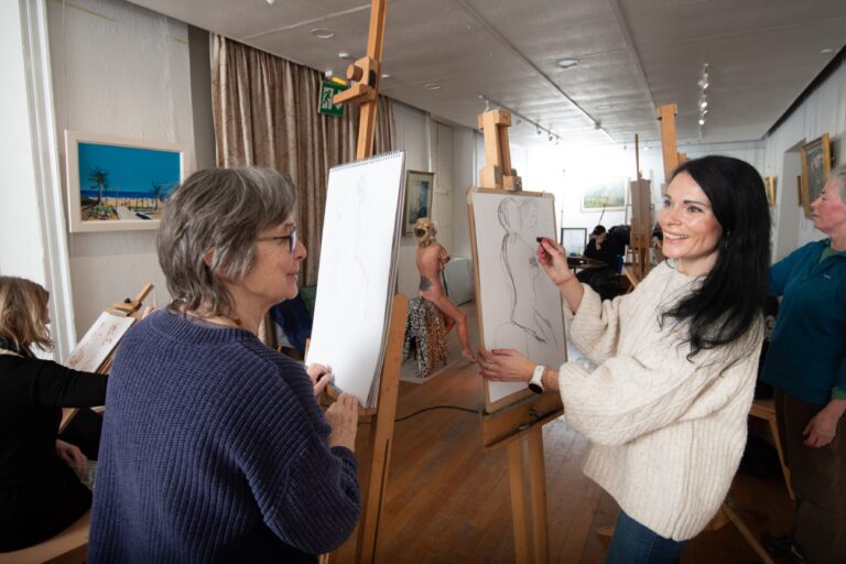 What happened when I took part in a Dundee life drawing class?