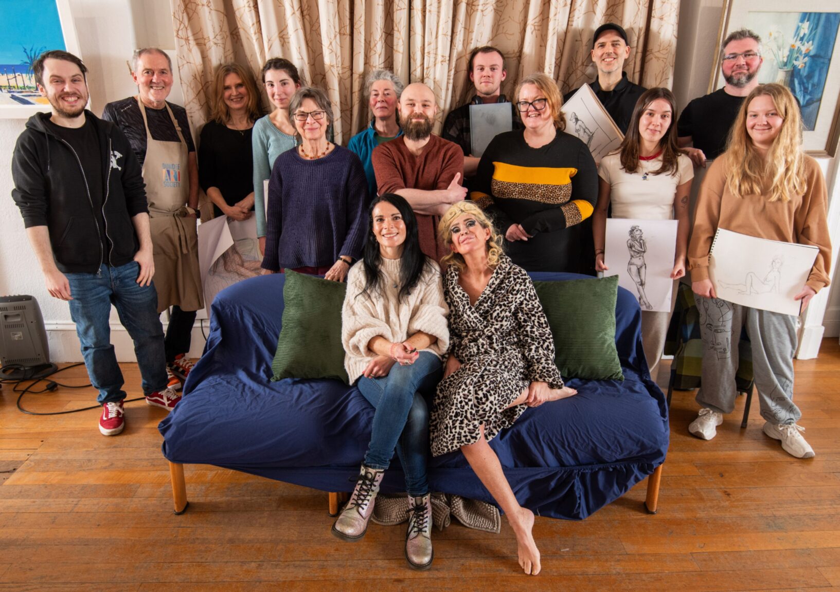 What happened when I took part in a Dundee life drawing class?