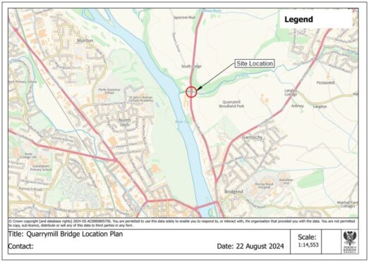 Perth disruption warning during 2 weeks of A93 bridge repairs