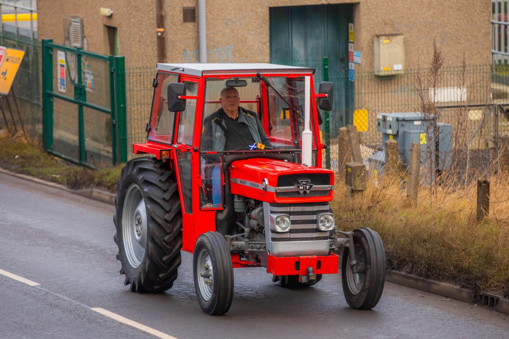 Photos as 70 tractors take part in Perth & Kinross charity run