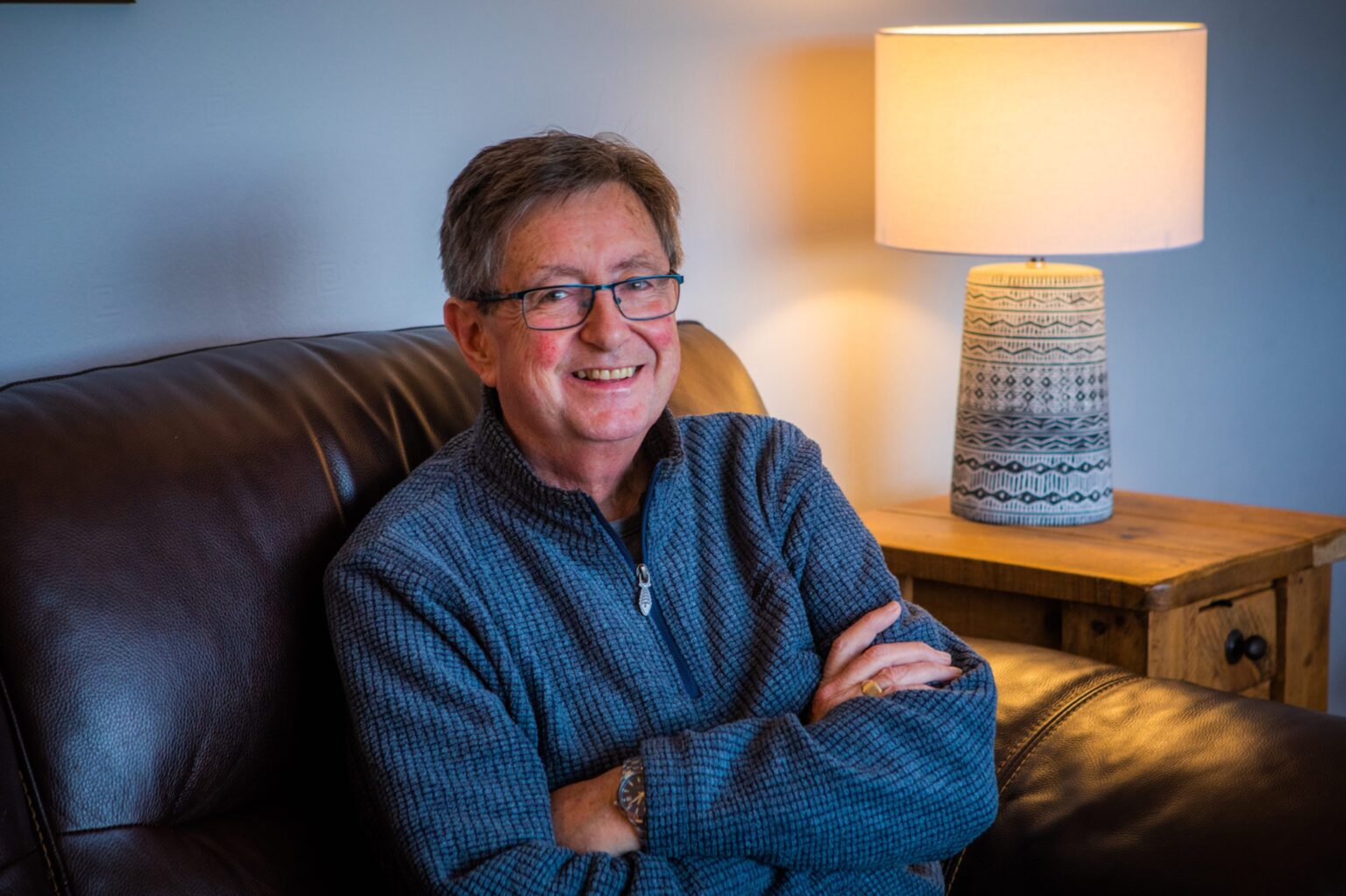 Why a Dunblane dad feels 'lucky' after surviving pancreatic cancer