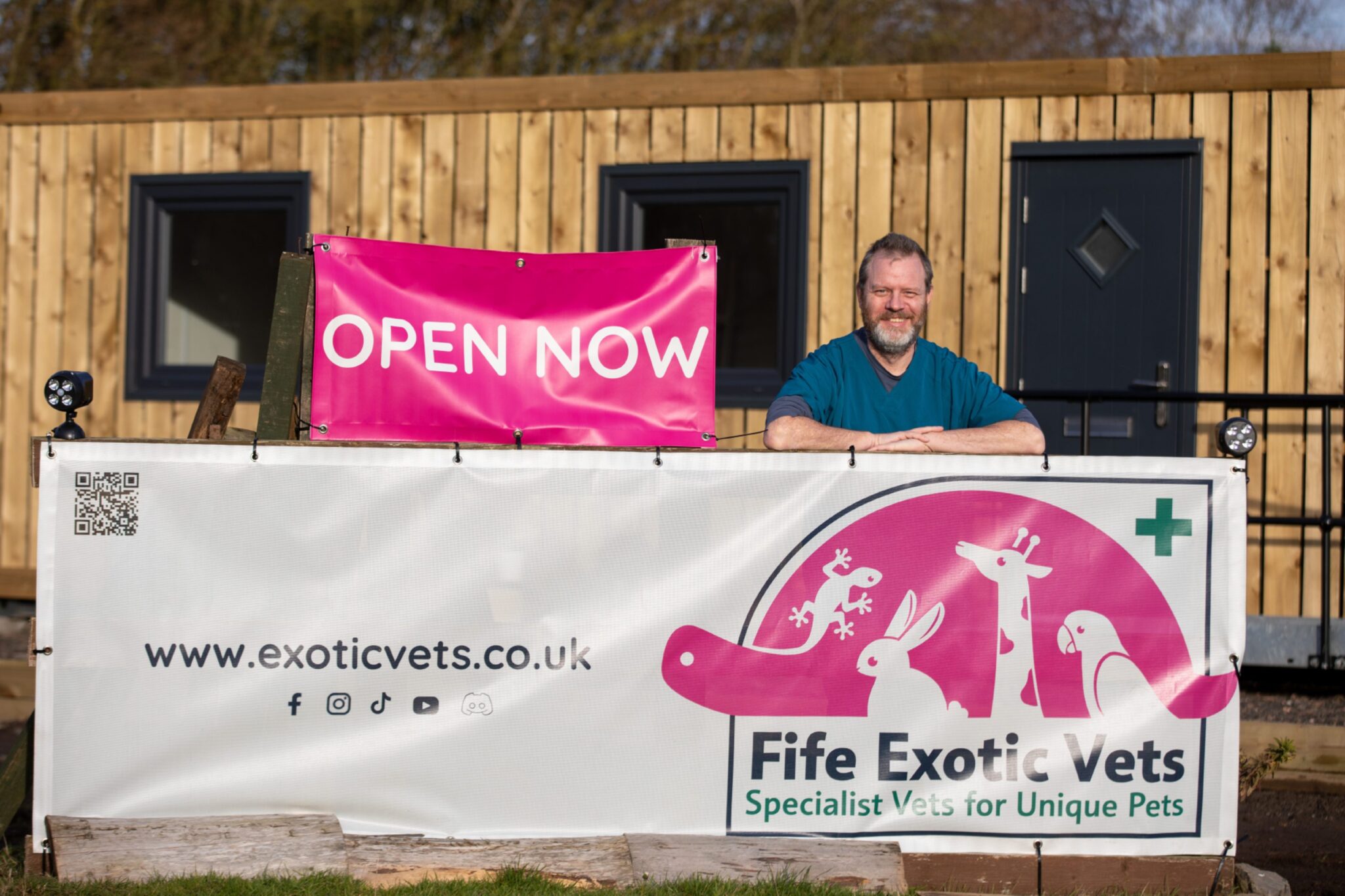 The Fife exotic vet who treats everything from porcupines to snakes