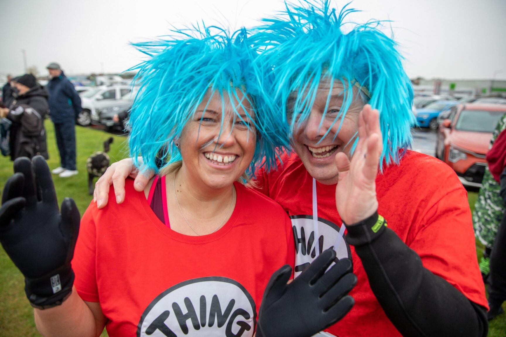 PICTURES: Kirkcaldy loony dook gets 2025 off to a bracing start