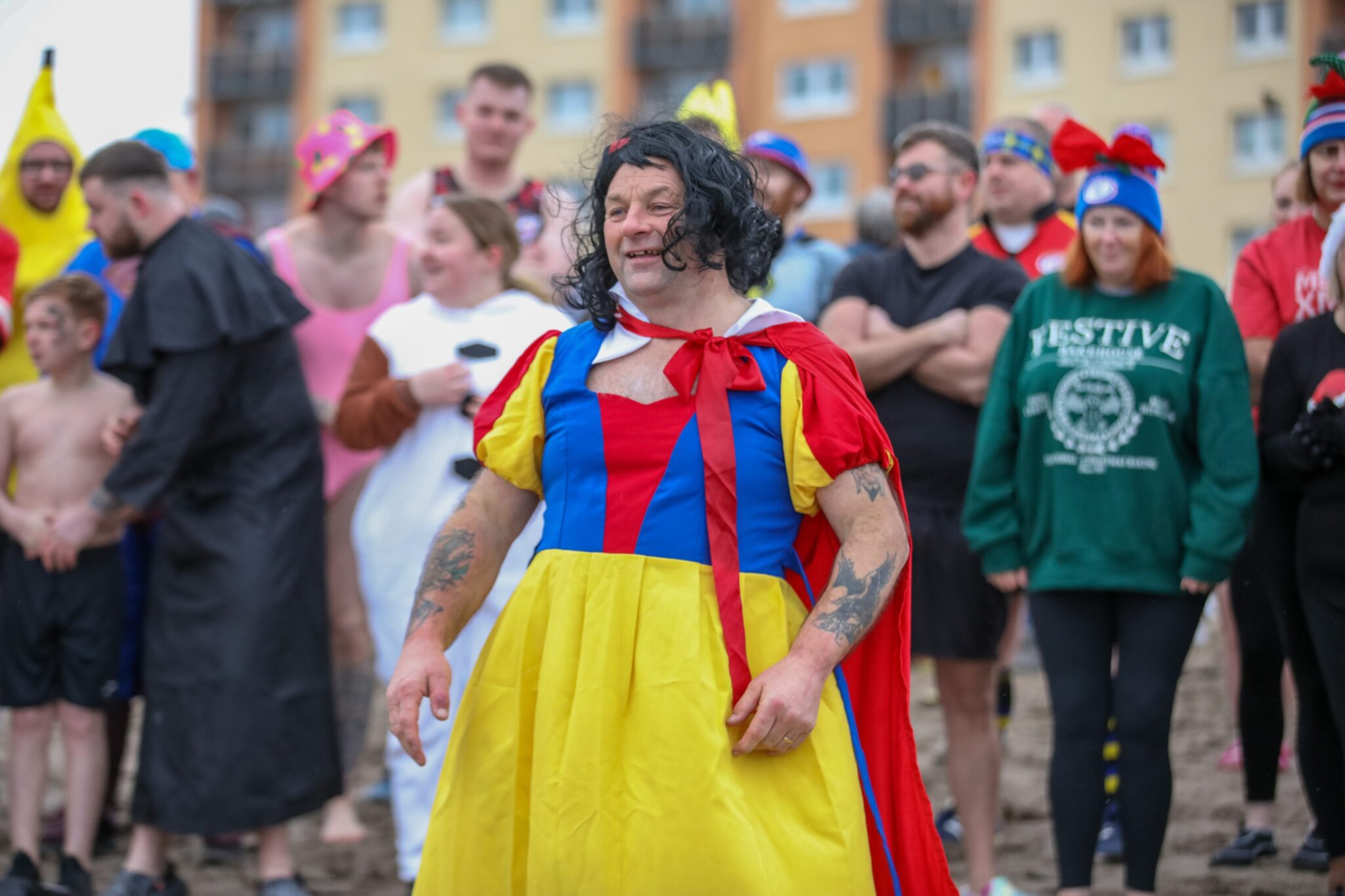 PICTURES: Kirkcaldy loony dook gets 2025 off to a bracing start