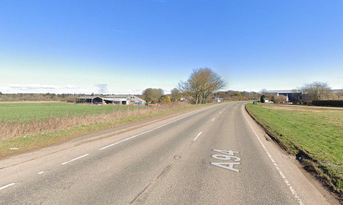 Emergency services called after 3-car crash shuts A94 near Perth