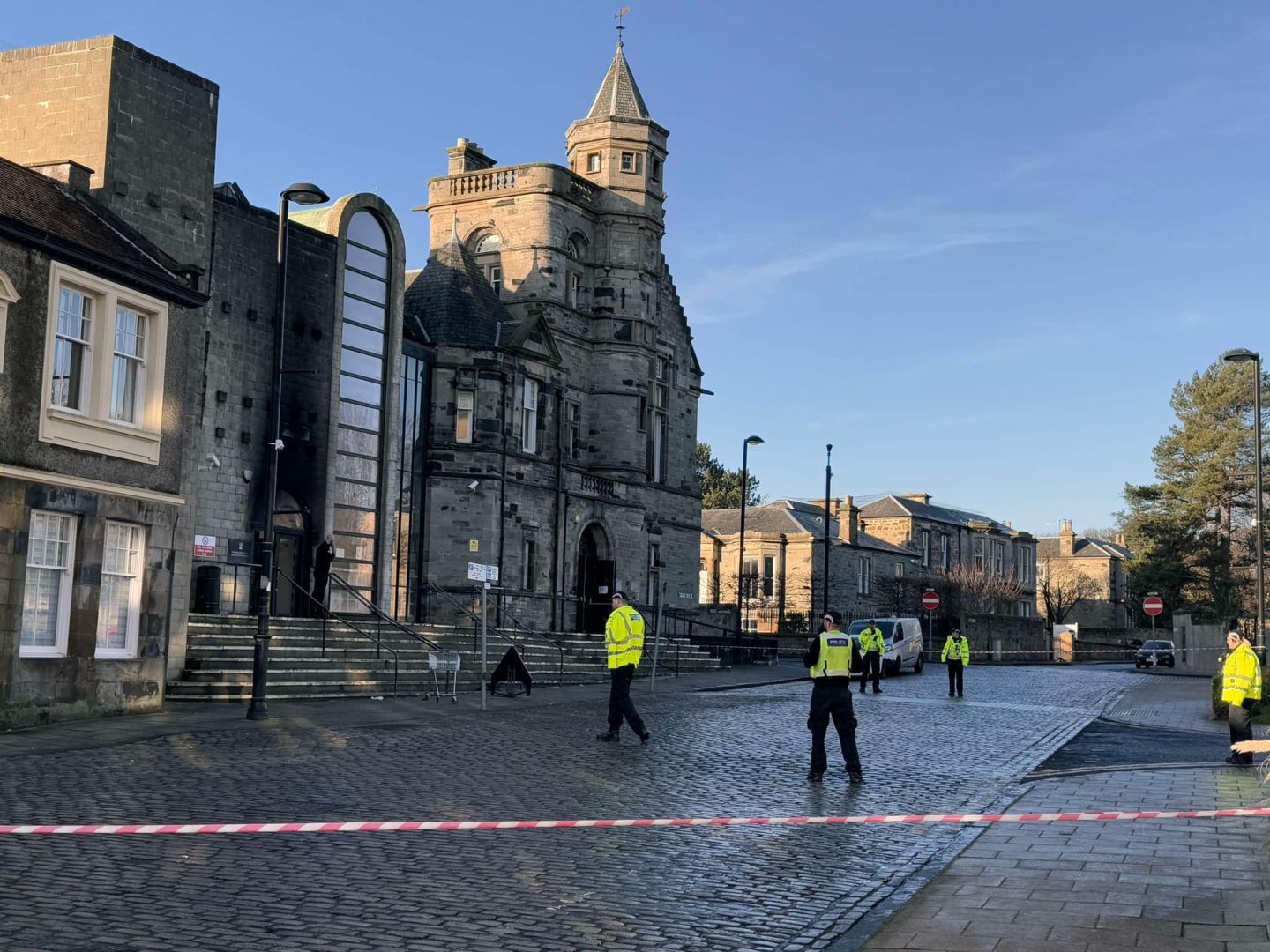 Kirkcaldy Sheriff Court set on fire as main building forced to shut